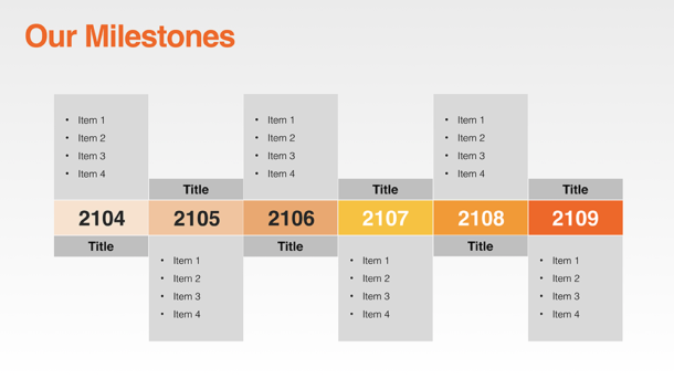 Download Timeline Templates | PresoMakeover