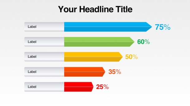 Download Data-Driven Bar Chart Templates | PresoMakeover