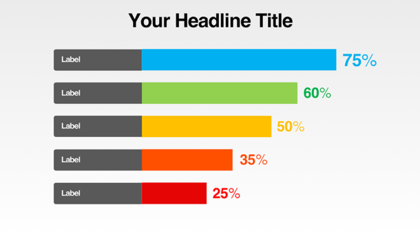 Download Data-Driven Bar Chart Templates | PresoMakeover