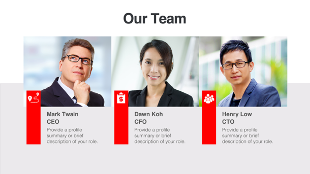 Download Team Member Templates | PresoMakeover